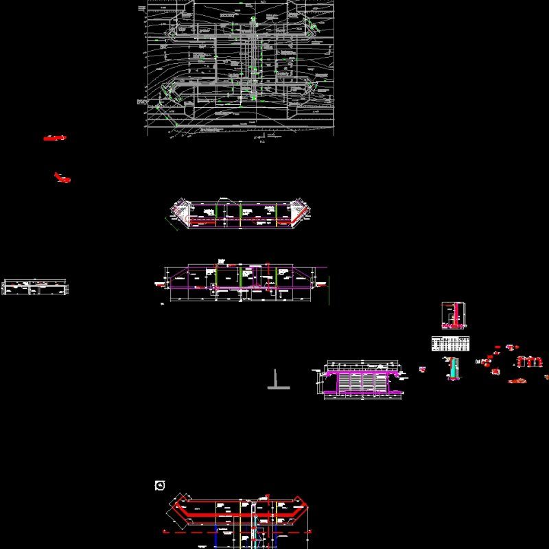 Wall For River In Guayaquil DWG Block for AutoCAD • Designs CAD