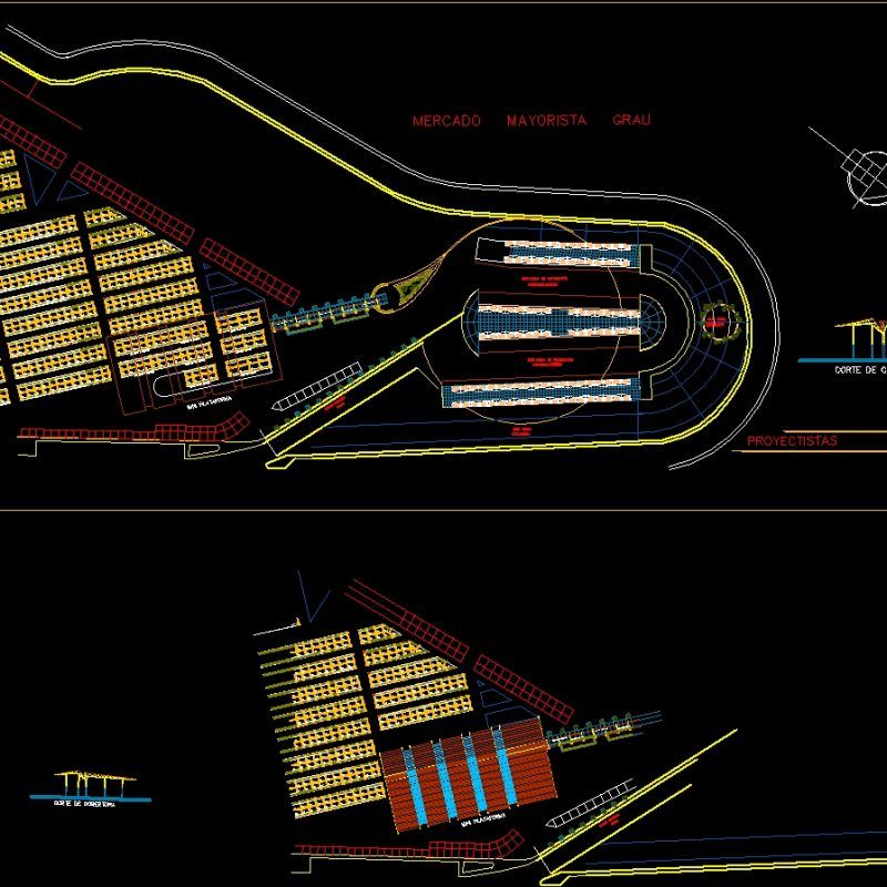 Wholesale Market DWG Block for AutoCAD • Designs CAD