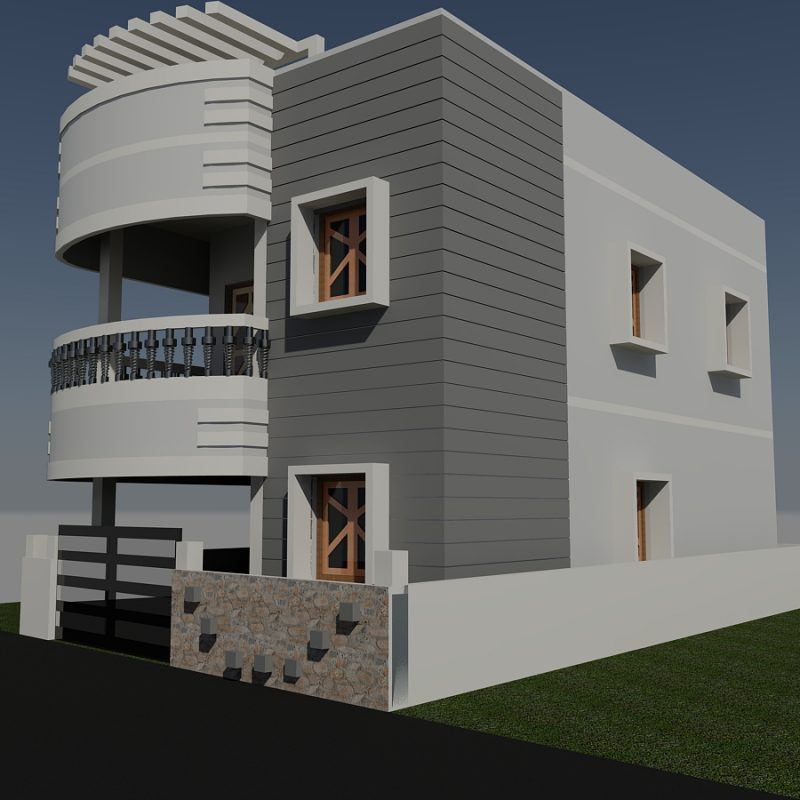 House 3D DWG Model for AutoCAD • Designs CAD