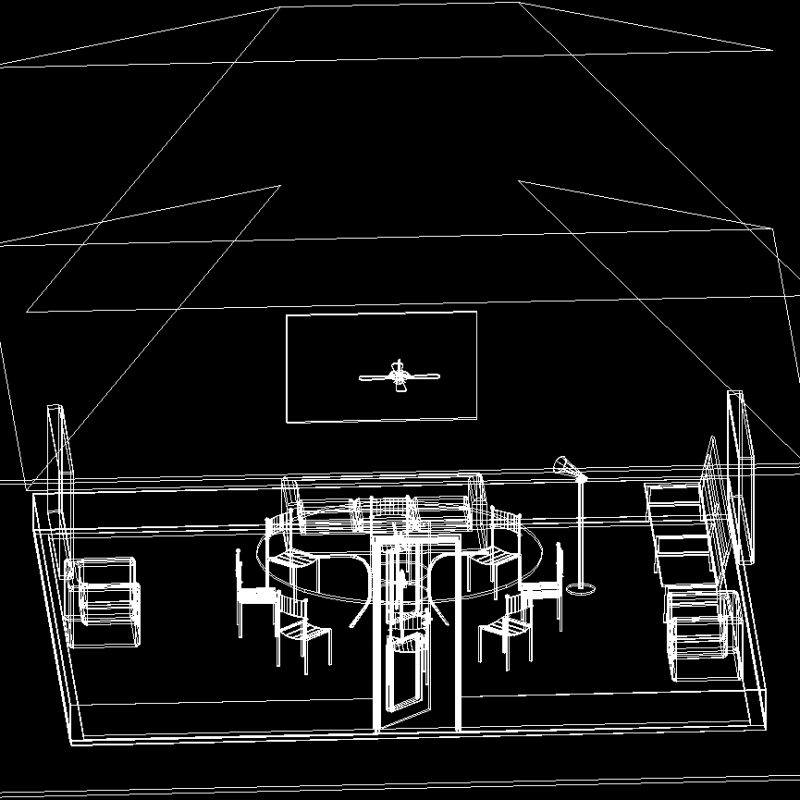 A Simple House With Some Accessories DWG Block for AutoCAD • Designs CAD