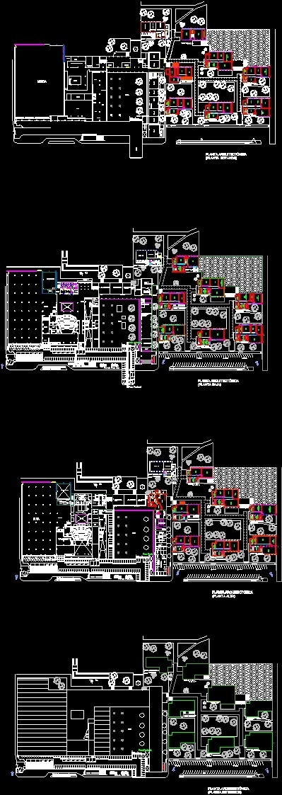 Architectural Plan Unam Faculty Of Architecture DWG Full Project for ...