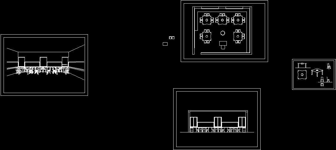 Art Room With Furniture For Kids DWG Section for AutoCAD • Designs CAD