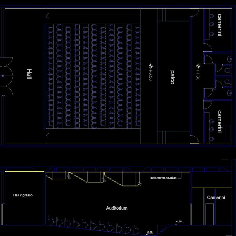 Audience DWG Block for AutoCAD • Designs CAD