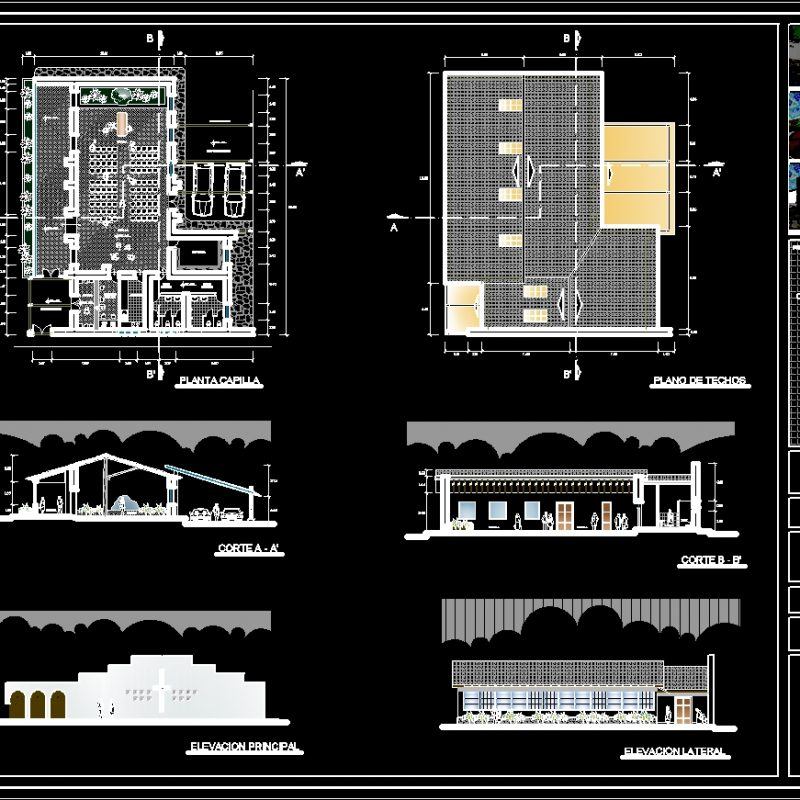 Church - Project DWG Full Project for AutoCAD | DesignsCAD
