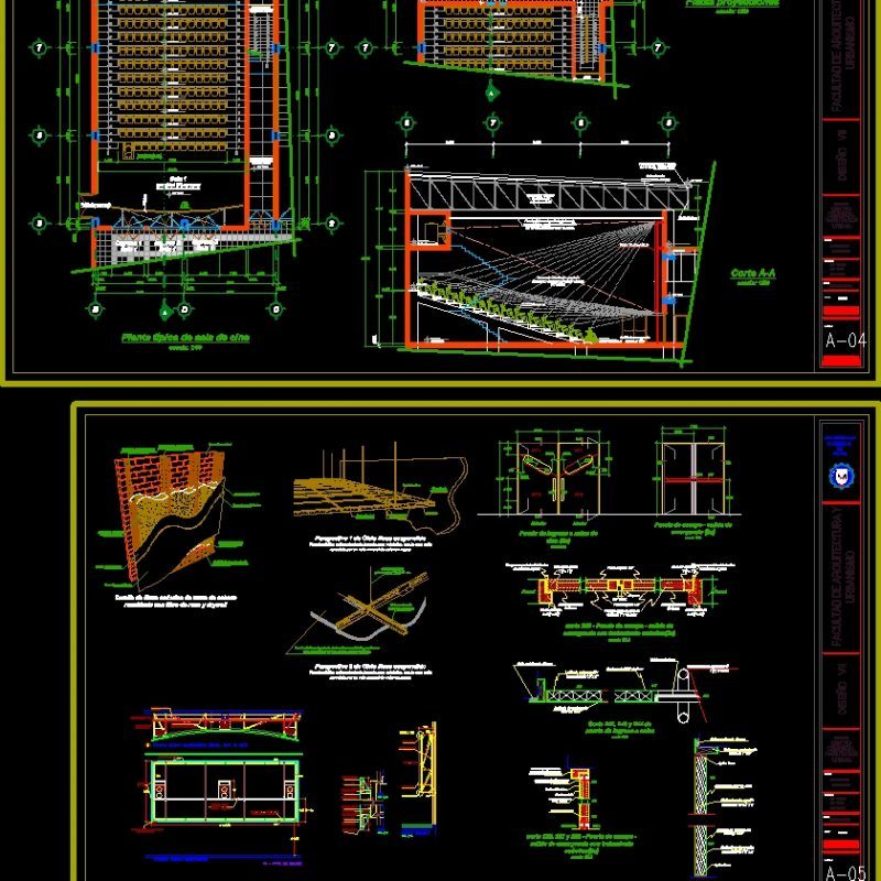 Cinema DWG Full Project for AutoCAD • Designs CAD
