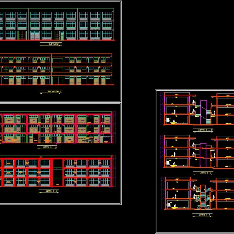 Classrooms And Laboratories University DWG Full Project for AutoCAD ...