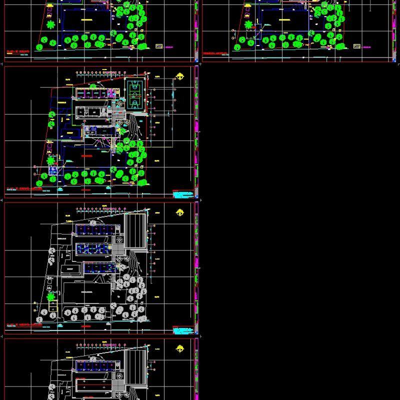 Classrooms, Offices And Laboratories DWG Plan for AutoCAD • Designs CAD
