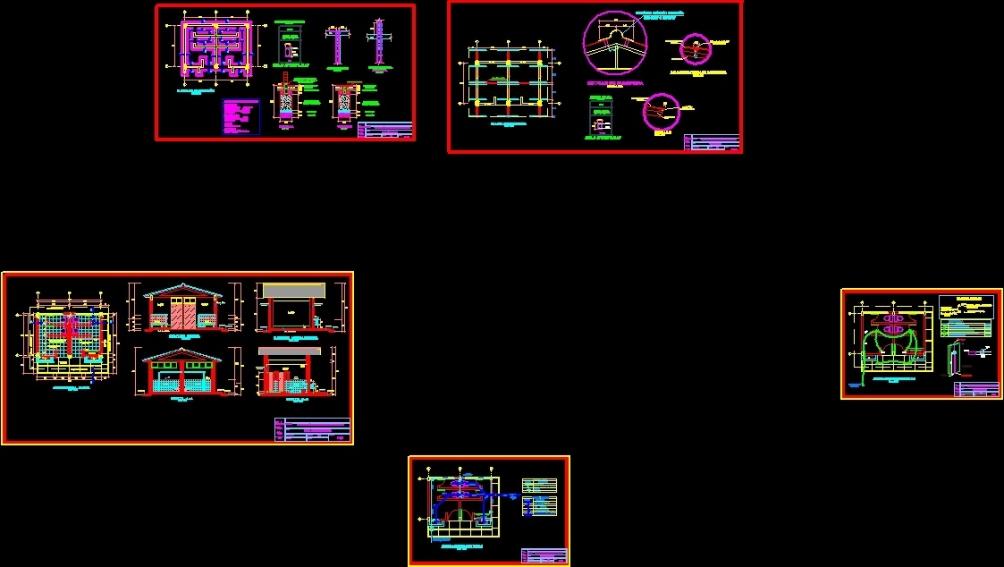 Classrooms, Sanitary Plumbing Installations DWG Plan for AutoCAD ...