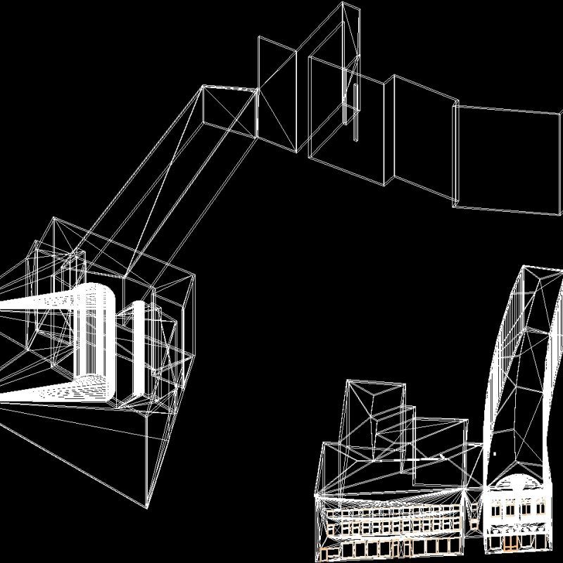 Dance Center 3D DWG Model for AutoCAD • Designs CAD
