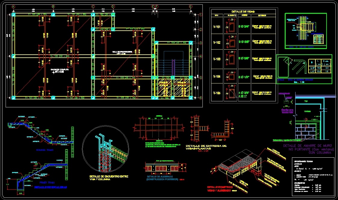 Deck Construction Details - Lightened DWG Plan for AutoCAD • Designs CAD
