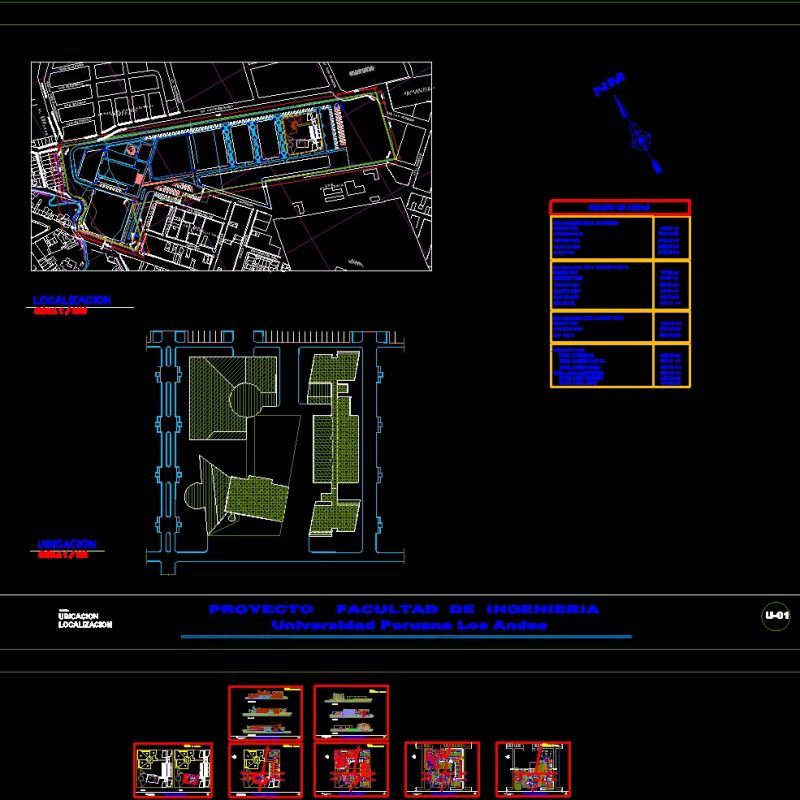 Faculty Of Engineering DWG Section for AutoCAD • Designs CAD