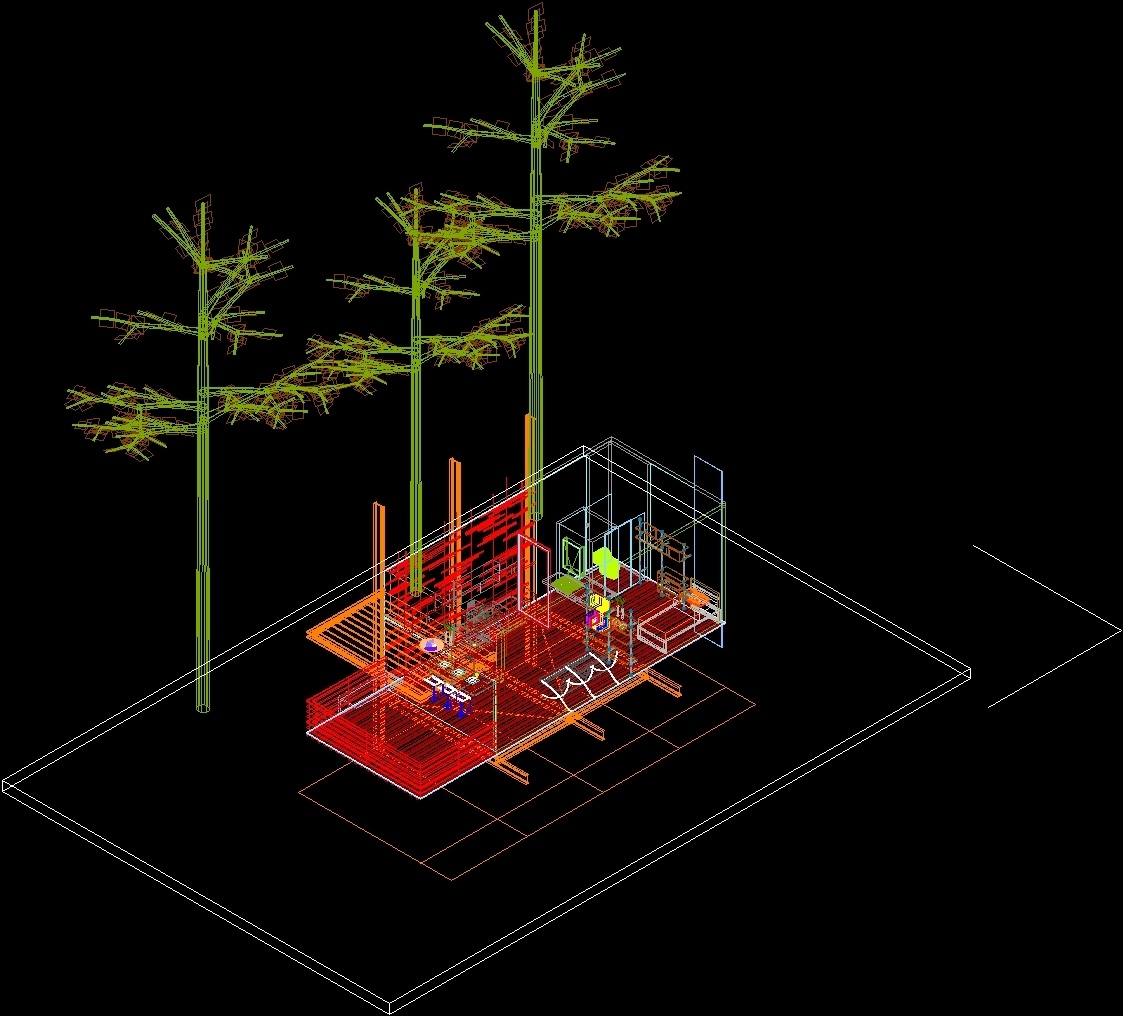 Habitable Prototype Module DWG Block for AutoCAD • Designs CAD
