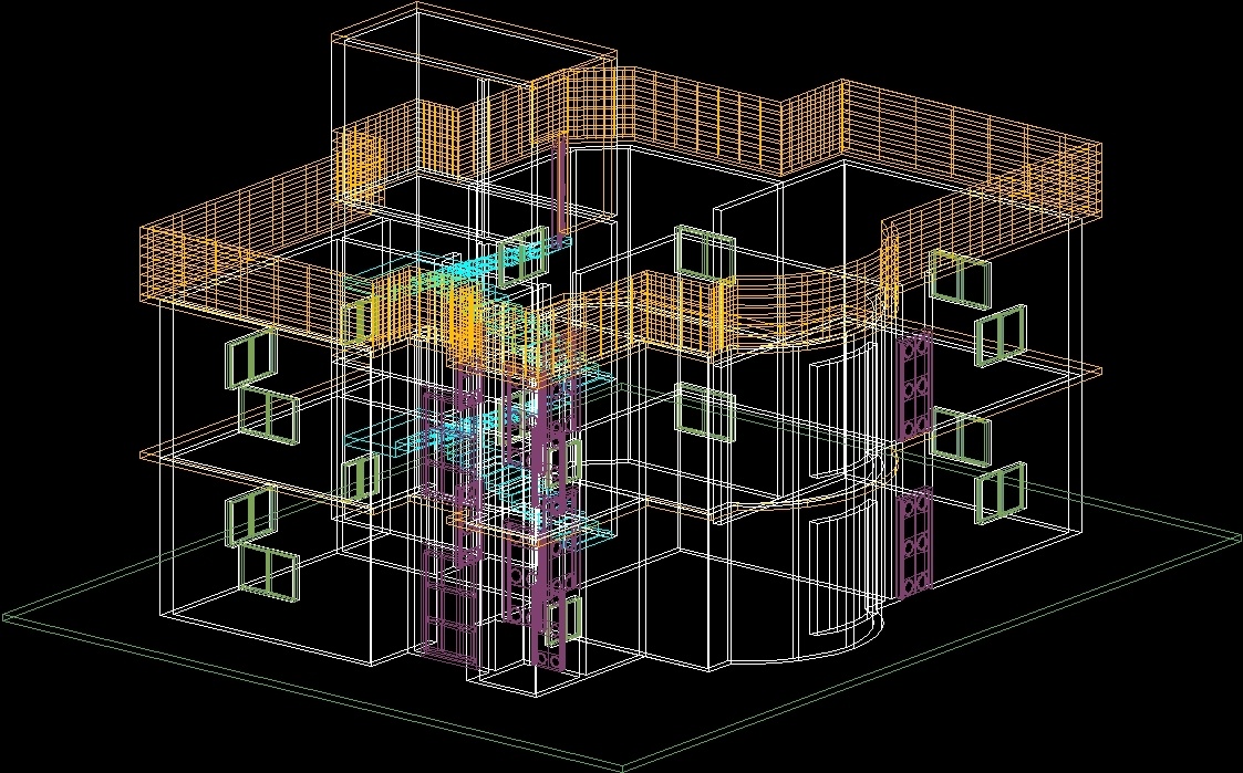 Home 3D DWG Model For AutoCAD Designs CAD