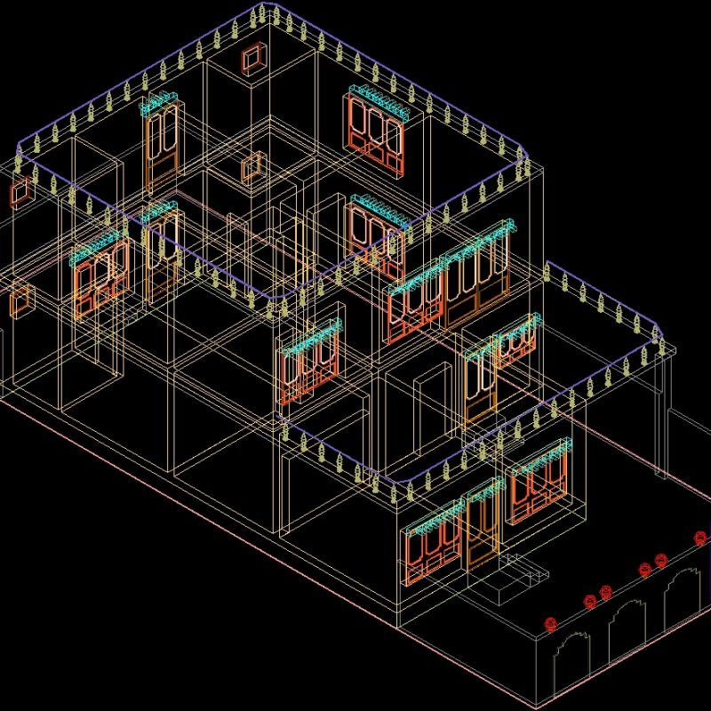 Home DWG Full Project for AutoCAD | DesignsCAD