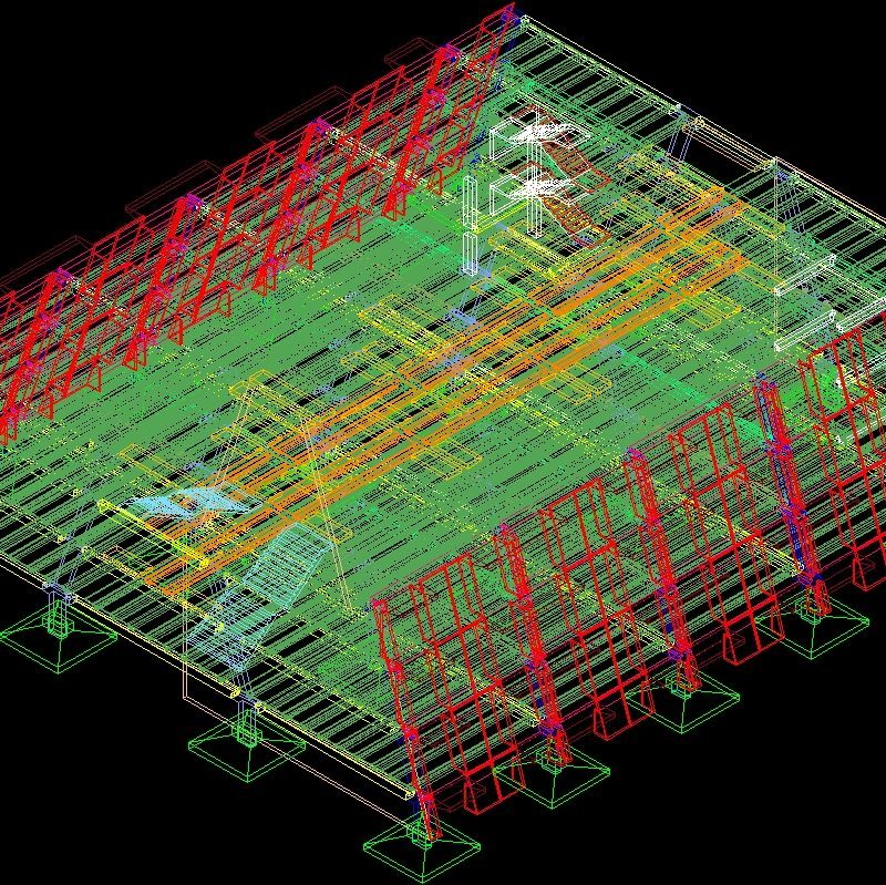Hotel - Precast Concrete 3D DWG Model for AutoCAD • Designs CAD