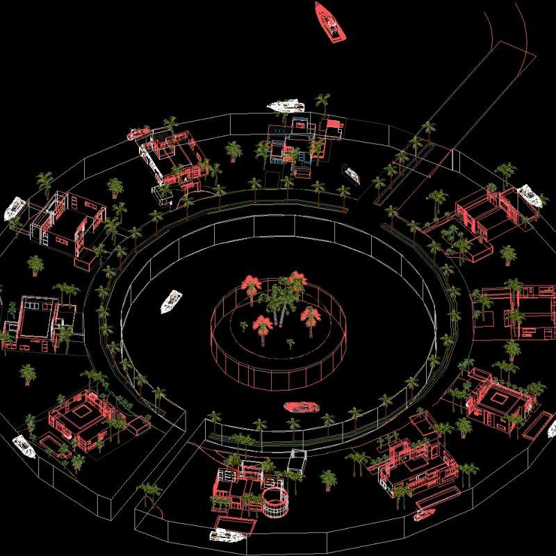Housing 3D DWG Model for AutoCAD • Designs CAD