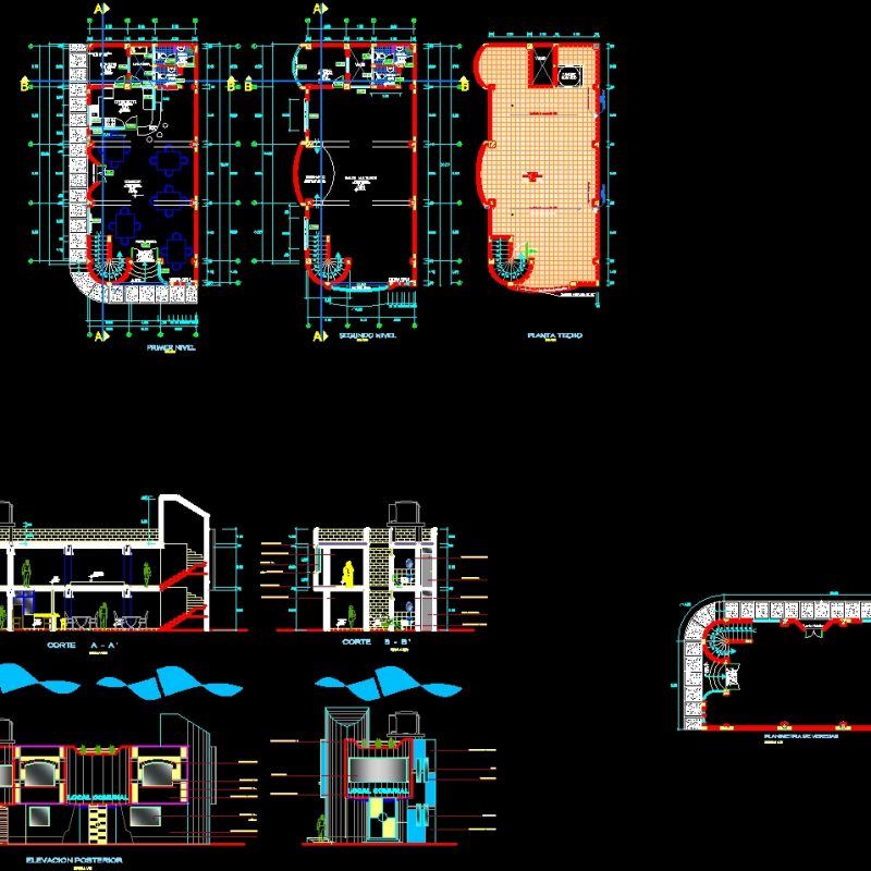 Institutional Local Prov Tacna DWG Full Project for AutoCAD • Designs CAD Institutional Local Prov Tacna DWG Full Project for AutoCAD • Designs CAD