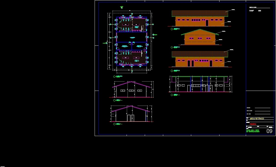 Laundry For Clean And Dirty Clothes DWG Section for AutoCAD • Designs CAD