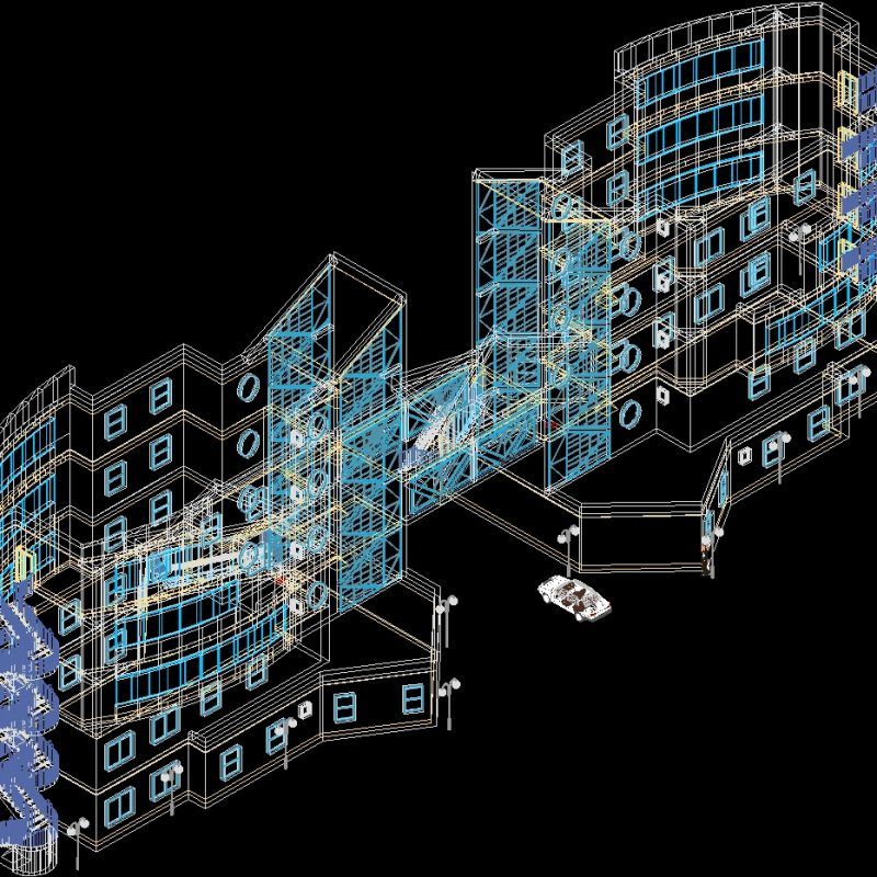 Library 3D DWG Model for AutoCAD • Designs CAD