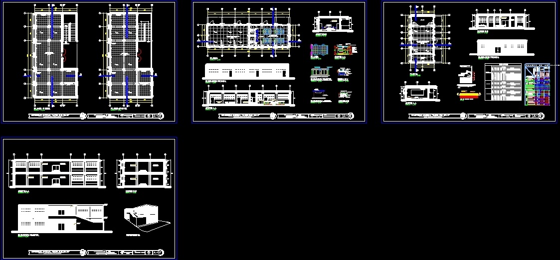 Library Developments; Laboratories; Audiovisual Room DWG Block for ...