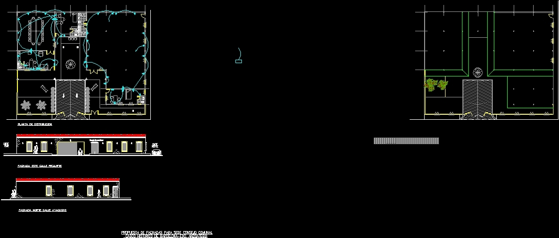 Longhouse Old Town Barcelona - Anzoategui DWG Block for AutoCAD ...