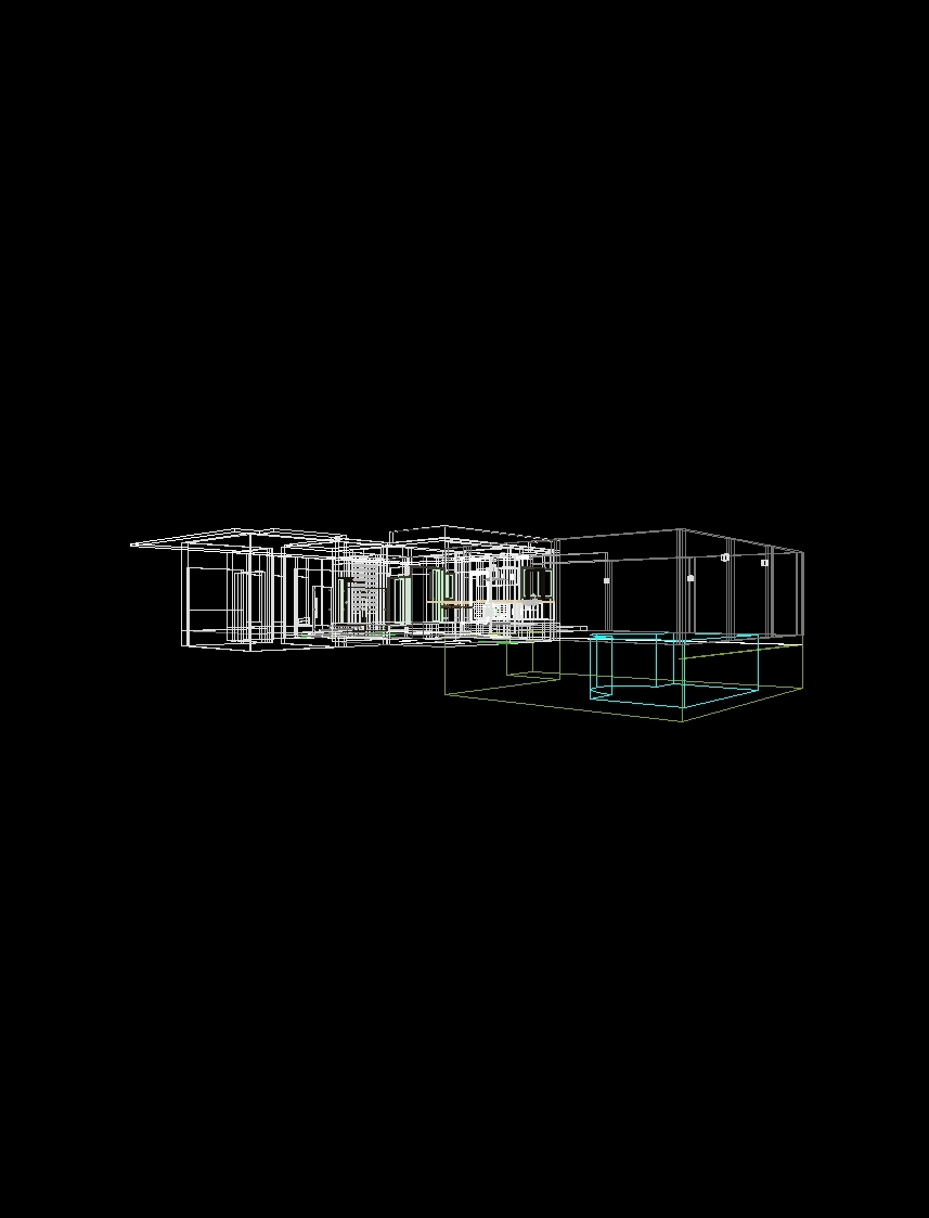 Minimalist House 3D DWG Model for AutoCAD • Designs CAD