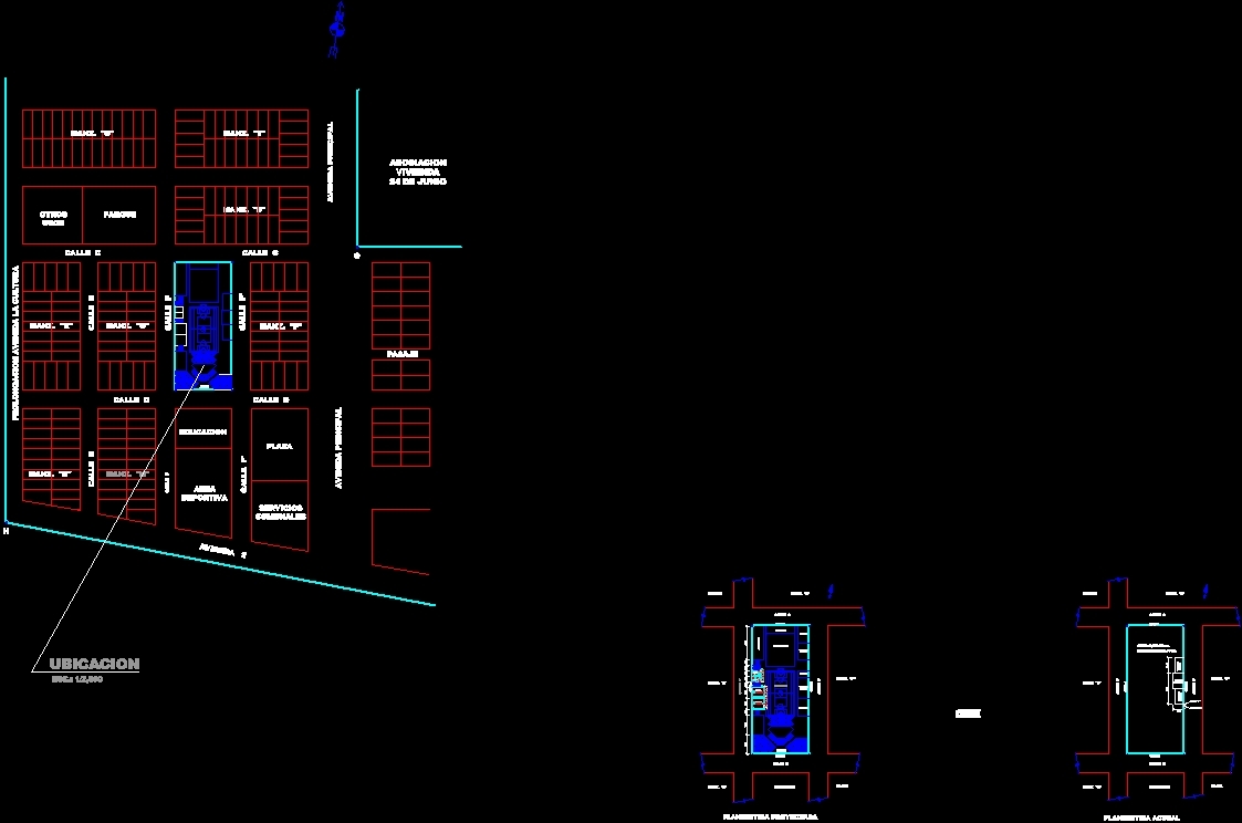 Modular School Structures, With Bathrooms DWG Plan for AutoCAD ...
