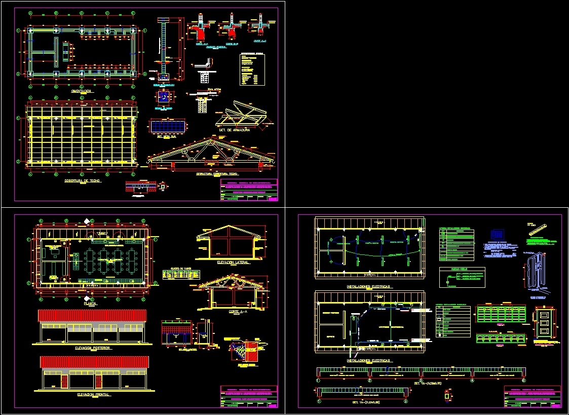 Multifunctional Laboratory DWG Full Project for AutoCAD • Designs CAD