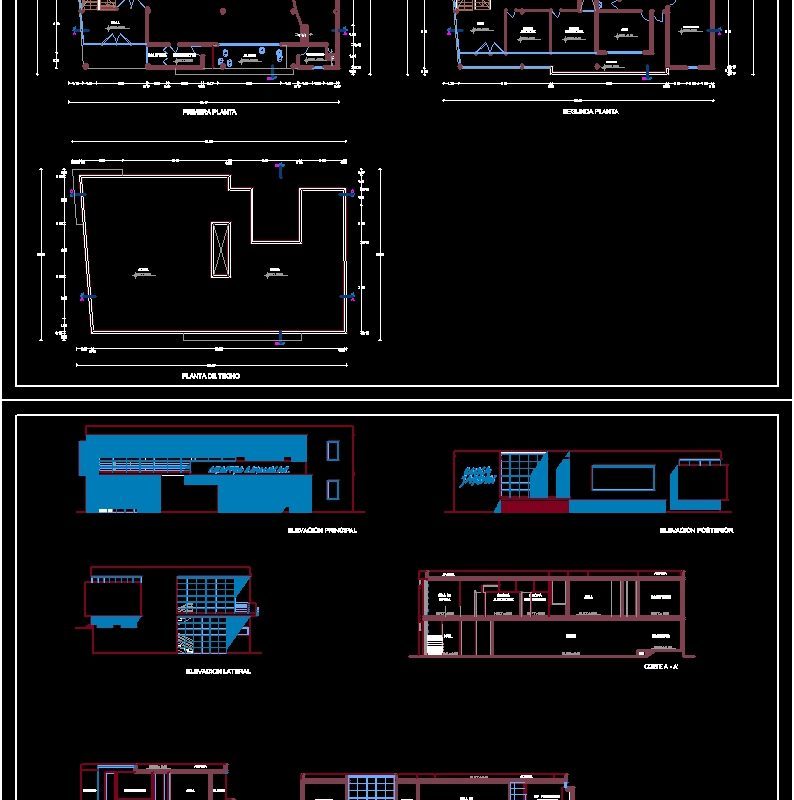 Municipal Community Center DWG Block for AutoCAD • Designs CAD