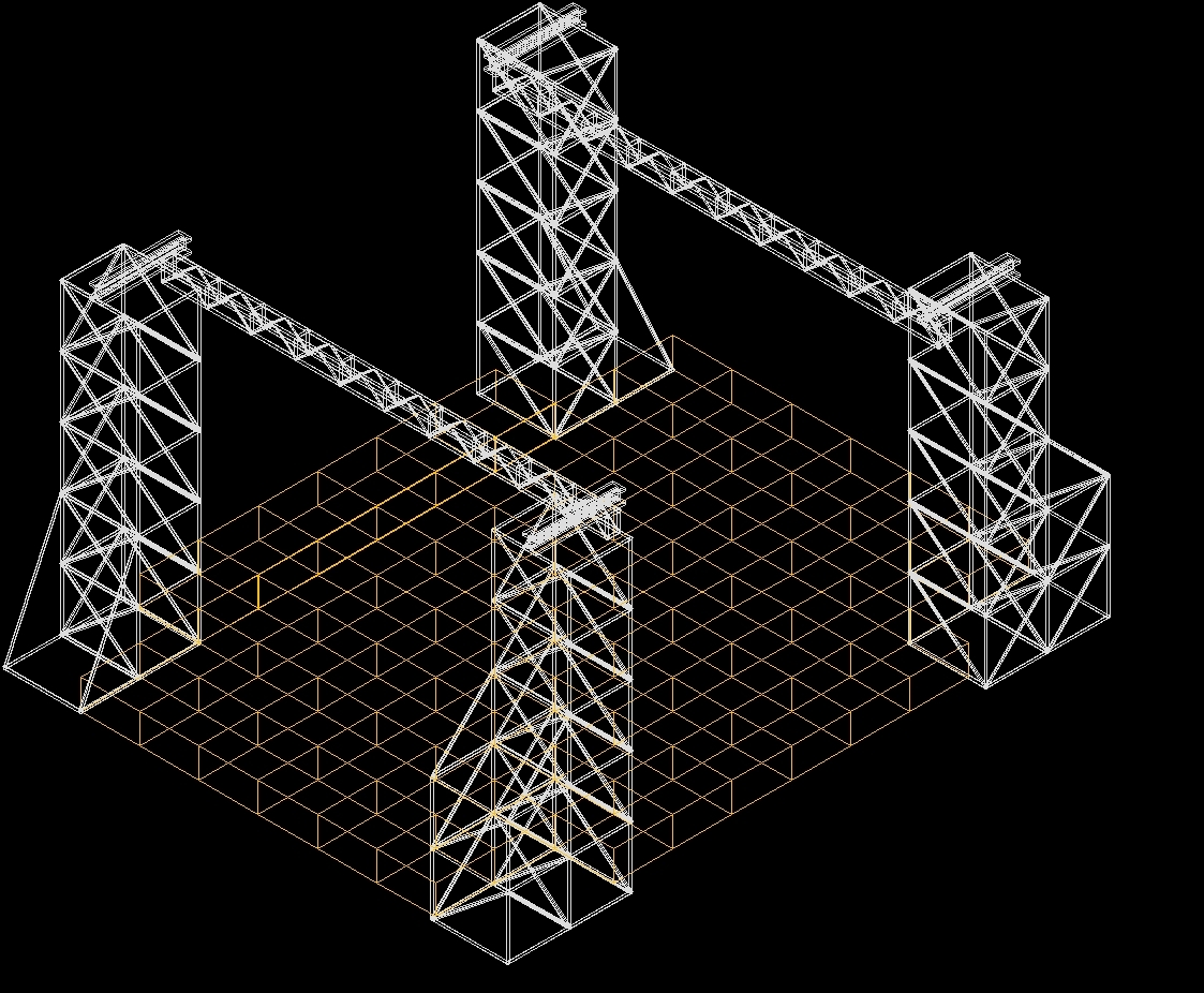 Outdoor Stage Structure-- Belluga Festival 2009, Murcia, Spain DWG ...
