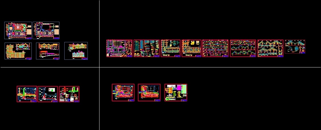 Primary School, Student Design Study DWG Full Project for AutoCAD ...