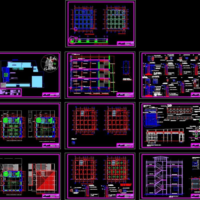 Project School Laboratory Maked With Tubest DWG Full Project for ...