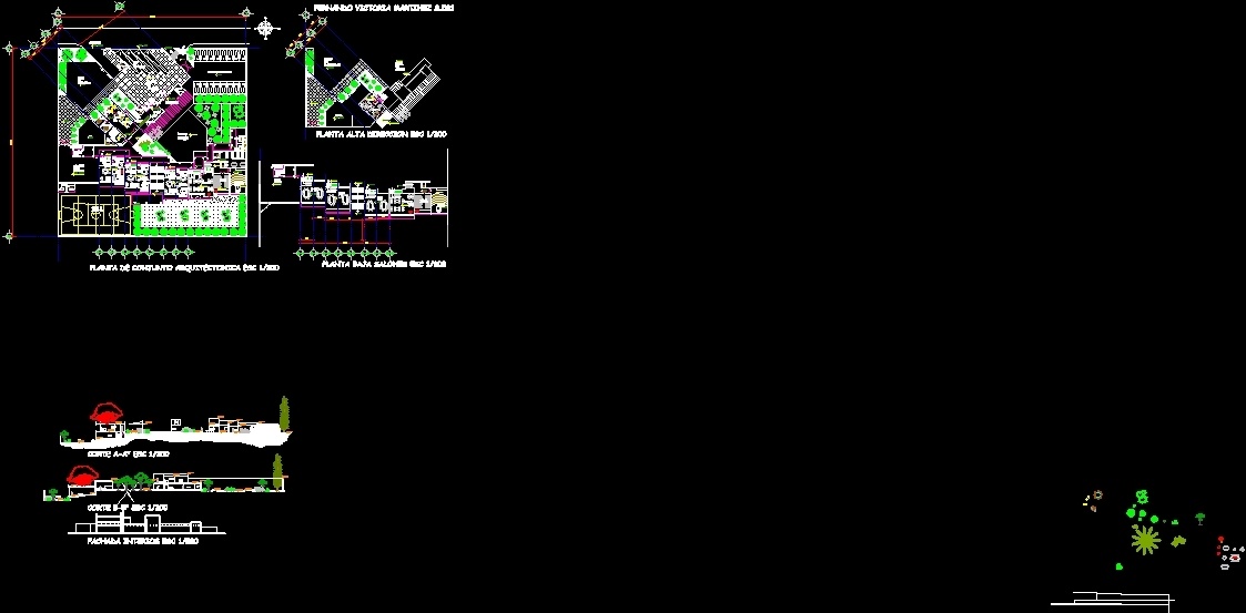 Project Training Center Student DWG Full Project for AutoCAD • Designs CAD