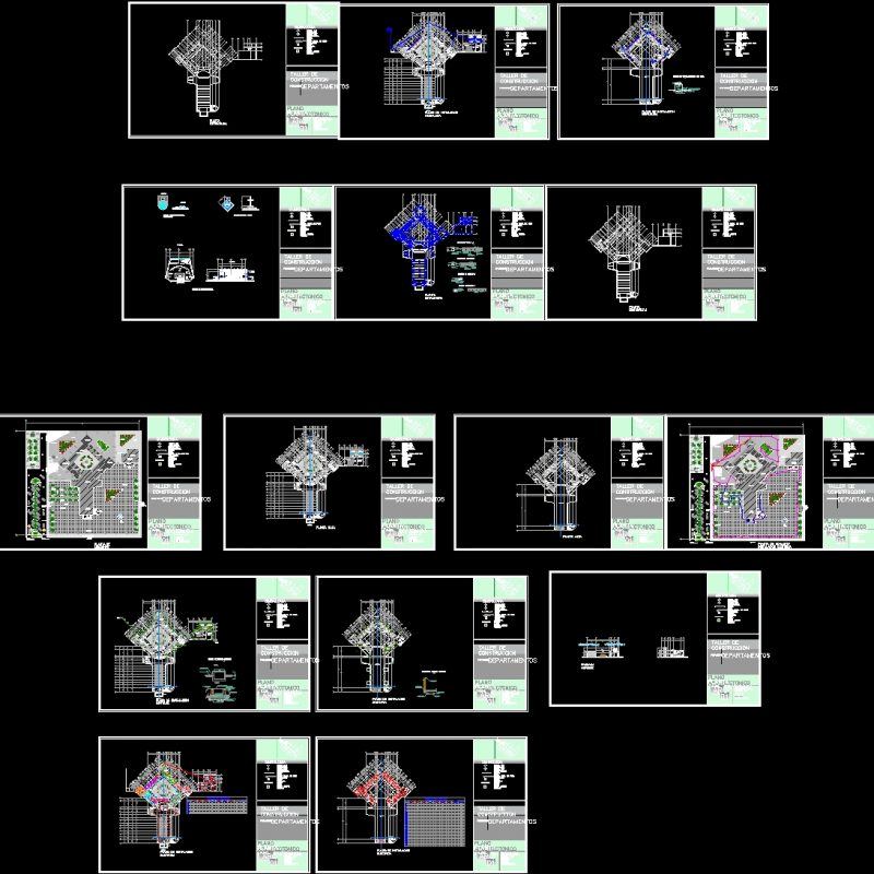 Religious Complex DWG Detail for AutoCAD • Designs CAD