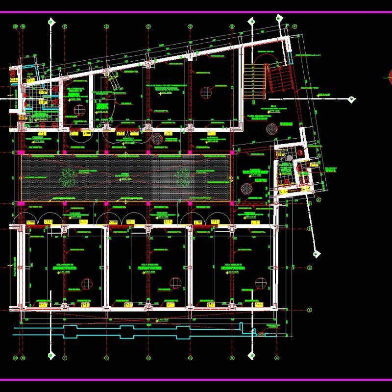 School Of Music DWG Section for AutoCAD • Designs CAD