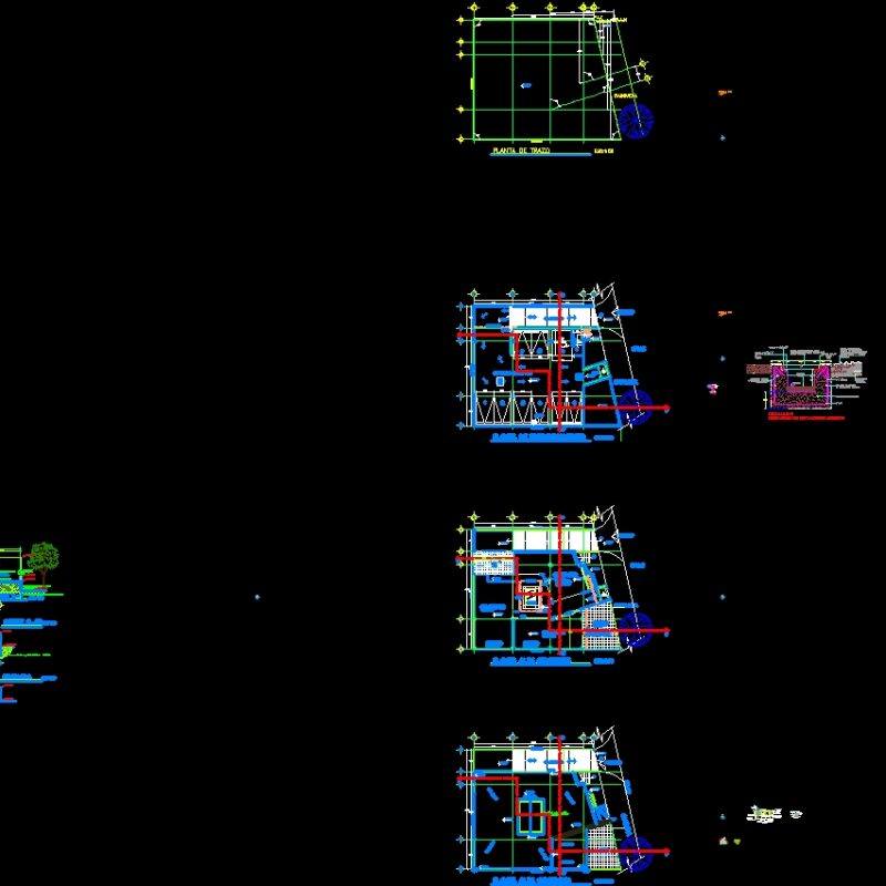 Stores Building DWG Section for AutoCAD • Designs CAD