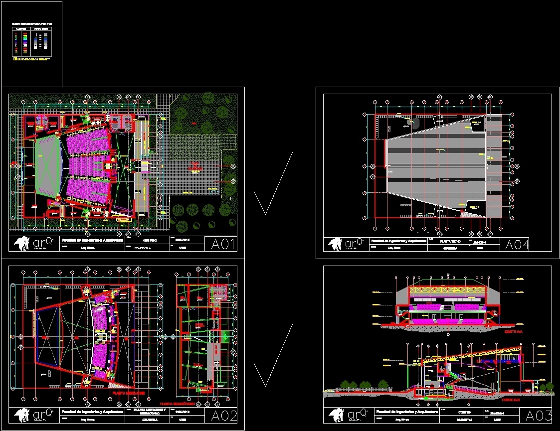 Theater Acoustic DWG Block for AutoCAD • Designs CAD
