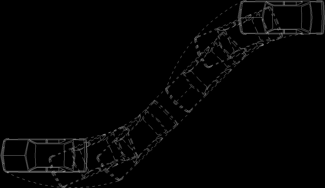 Car Turn Curves And Against Curves DWG Full Project for AutoCAD ...