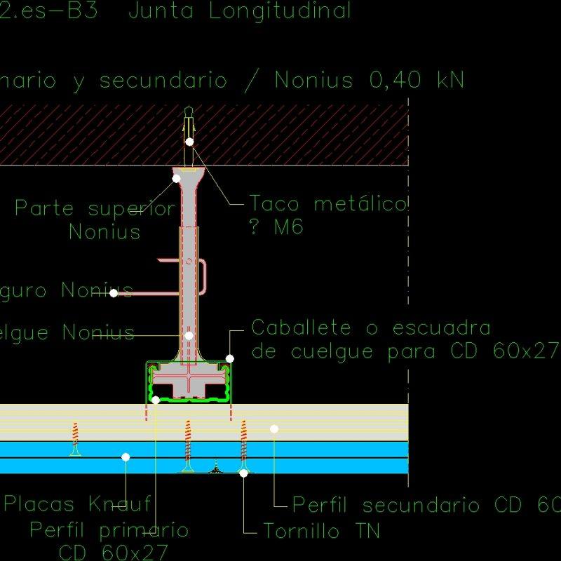 Details Cad Suspended Ceiling DWG Detail for AutoCAD • Designs CAD