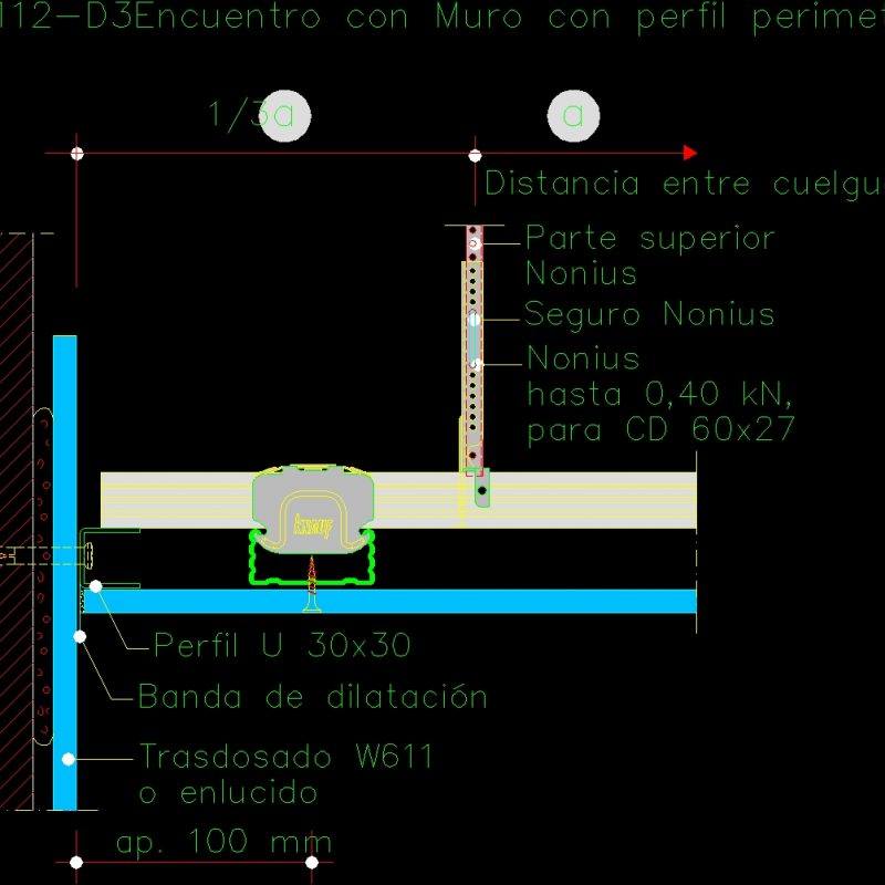 Details Cad Suspended Ceiling DWG Detail for AutoCAD • Designs CAD
