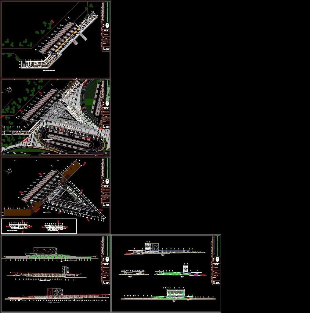 Ground Terminal DWG Section for AutoCAD • Designs CAD