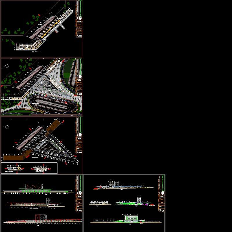 Ground Terminal DWG Section for AutoCAD • Designs CAD