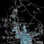 Map Santiago De Queretaro, Mexico DWG Block for AutoCAD • Designs CAD