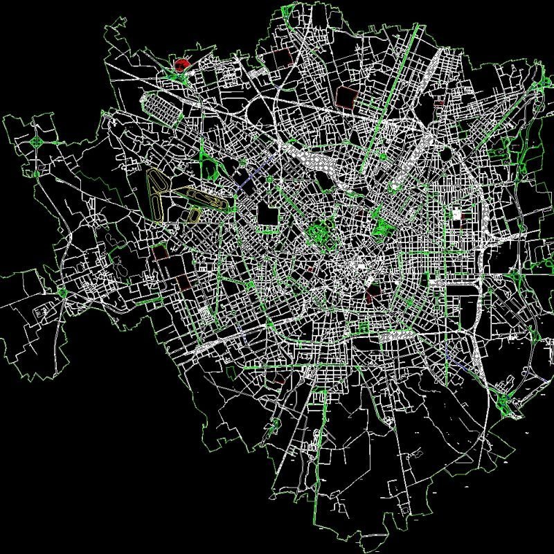 Milan City DWG Block for AutoCAD • Designs CAD
