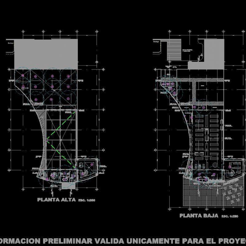 Mini Super - Several Installations DWG Block for AutoCAD • Designs CAD