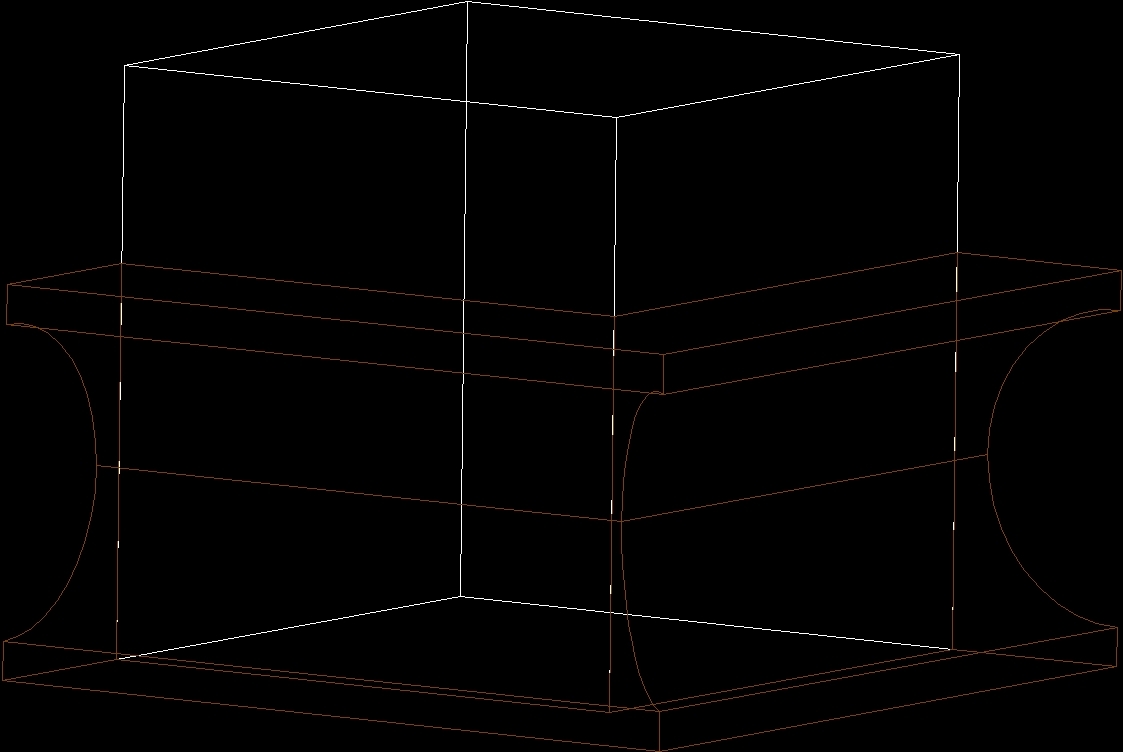 Mold Half Rounf Or Ruff 3D DWG Model for AutoCAD • Designs CAD