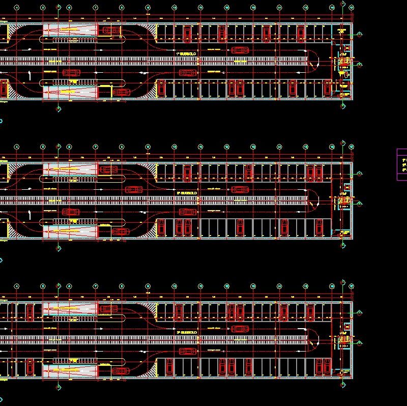 Parking DWG Block for AutoCAD • Designs CAD