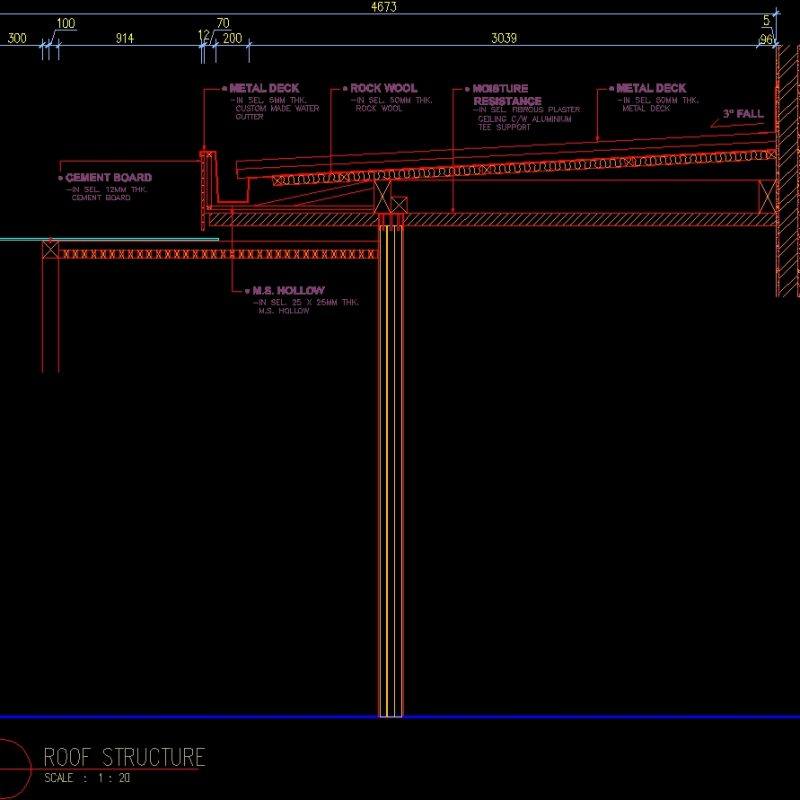 Roof Drain Details DWG Detail for AutoCAD • Designs CAD