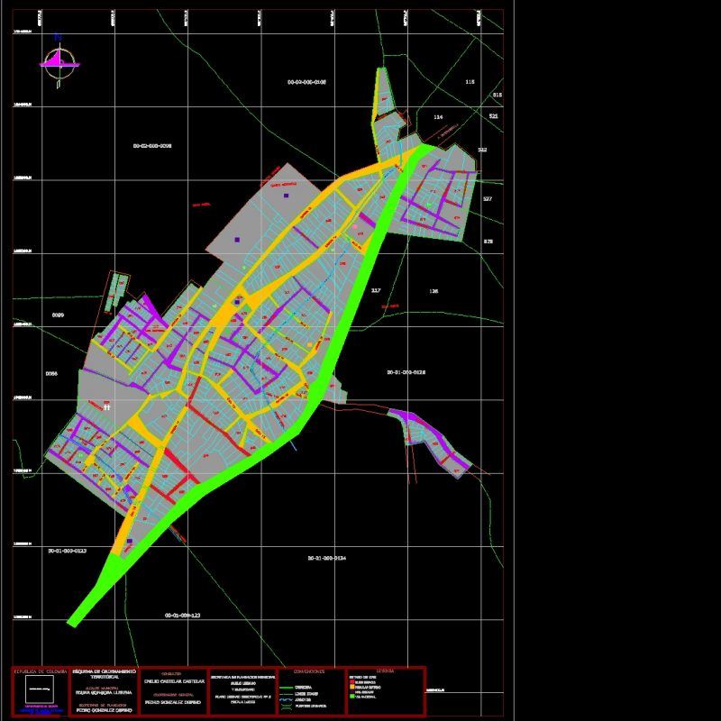 Santa Catalina - Bolivar DWG Block for AutoCAD • Designs CAD
