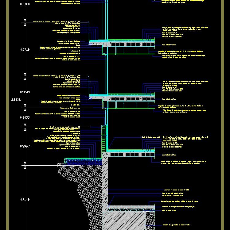 Section With Finishes DWG Section for AutoCAD • Designs CAD